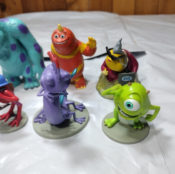 Disney | Toys | Disney Parks Pixar Monsters Inc Collectible Figures ...
